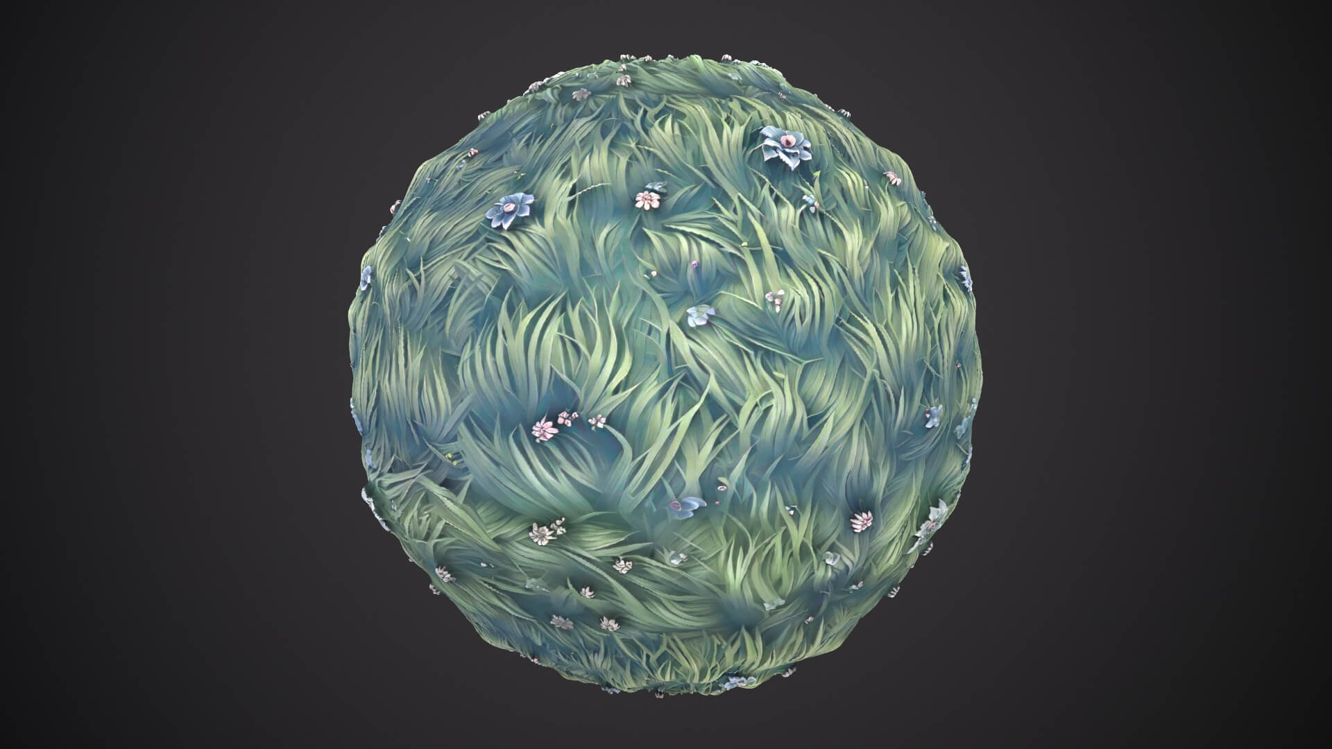 Hand Painted Textures - Vol 42 - Grass 3D Texture by oleekconder