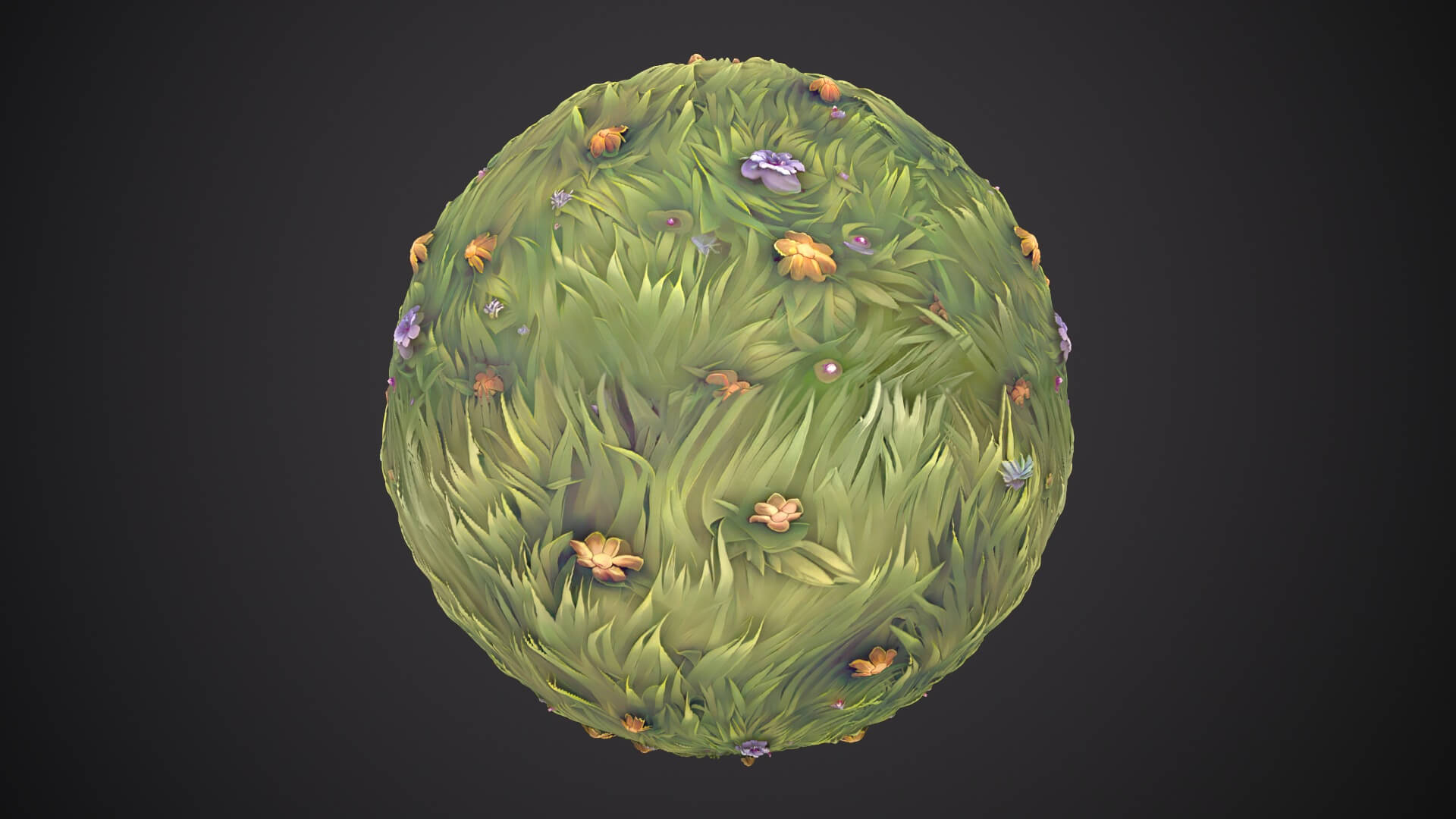 Hand Painted Textures - Vol 42 - Grass 3D Texture by oleekconder