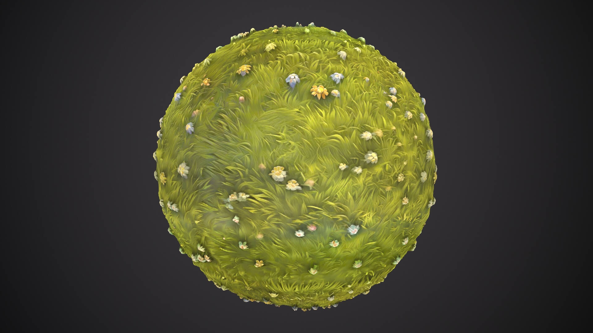 Hand Painted Textures - Vol 42 - Grass 3D Texture by oleekconder