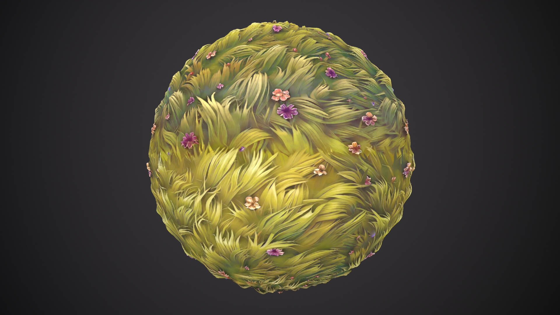 Hand Painted Textures - Vol 42 - Grass 3D Texture by oleekconder