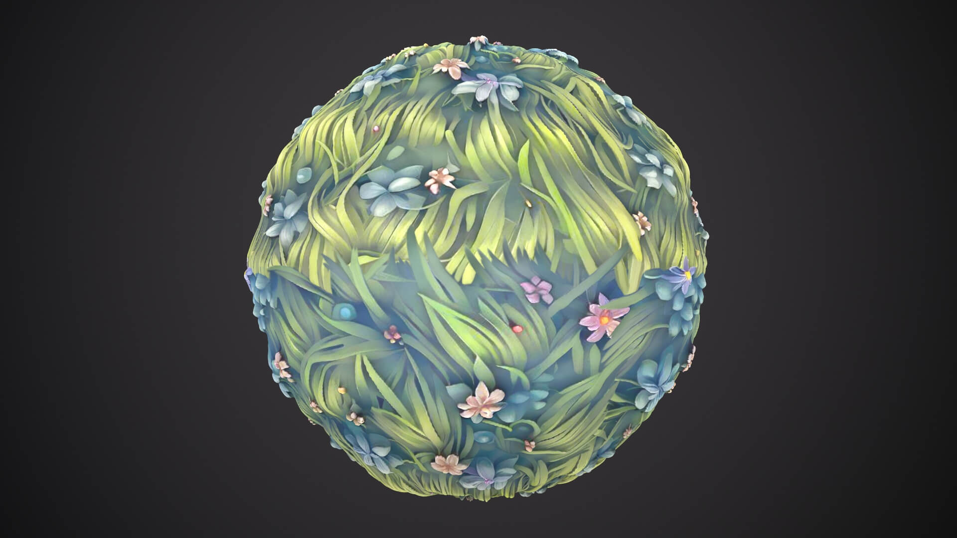 Hand Painted Textures - Vol 42 - Grass 3D Texture by oleekconder