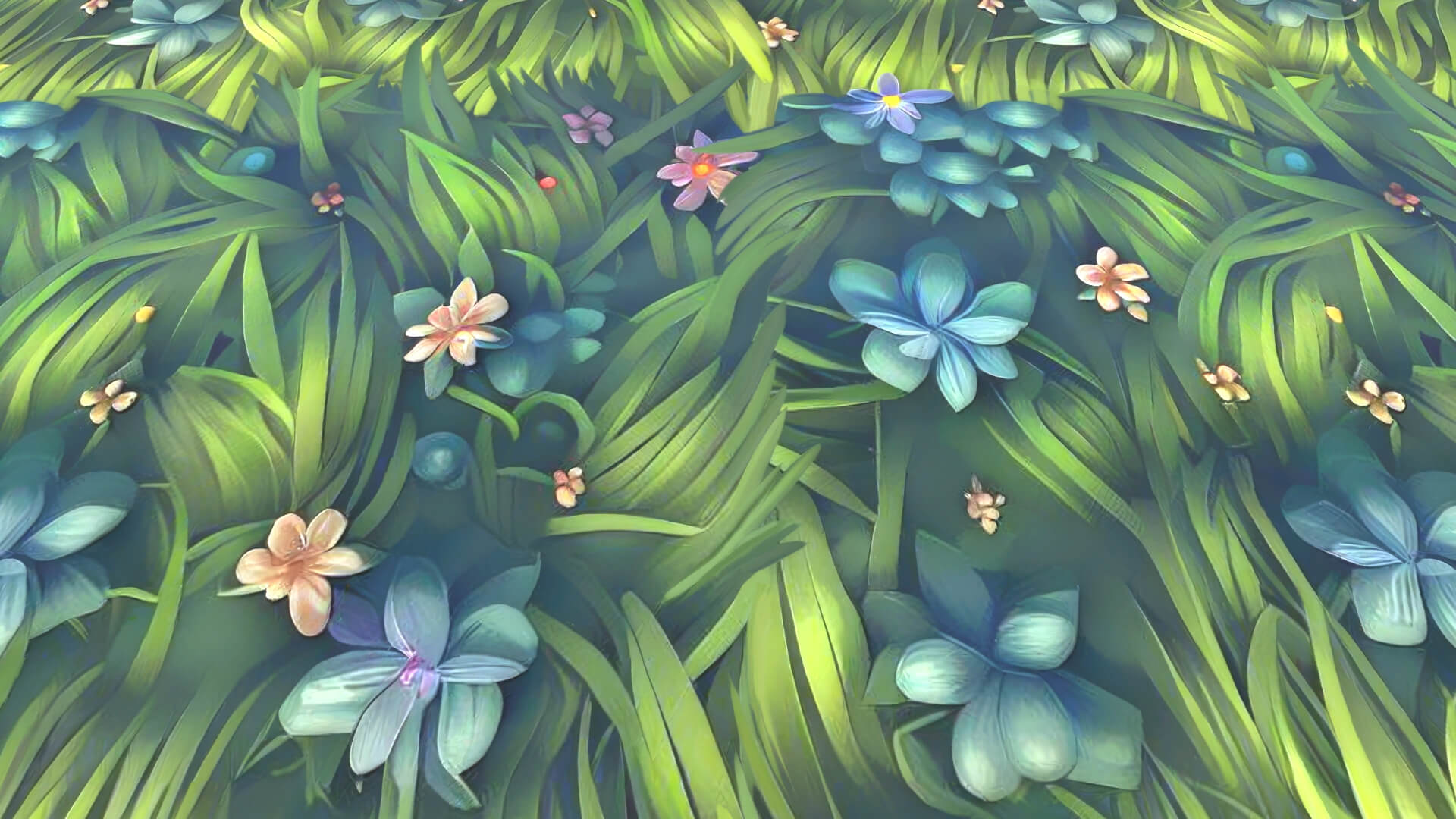Hand Painted Textures - Vol 42 - Grass 3D Texture by oleekconder