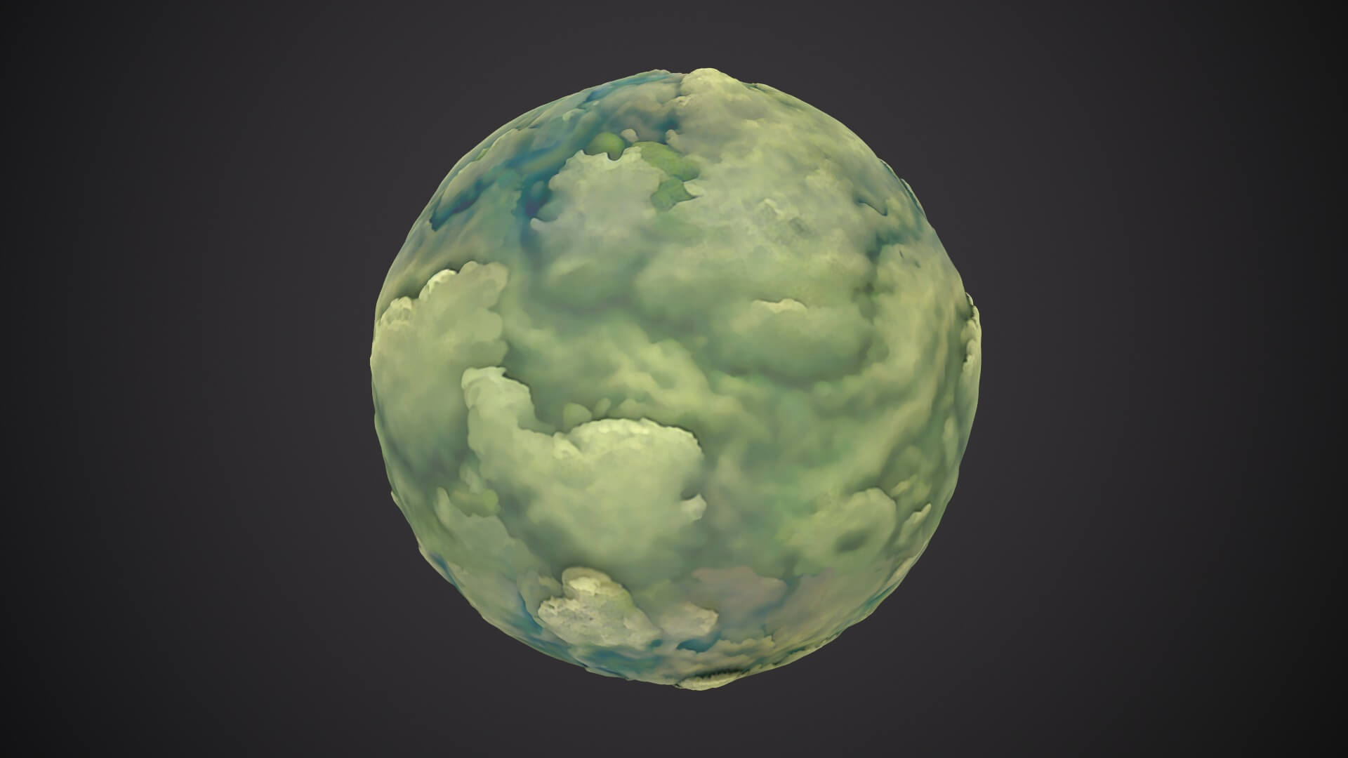 Hand Painted Textures - Vol 45 - Moss 3D Texture by oleekconder