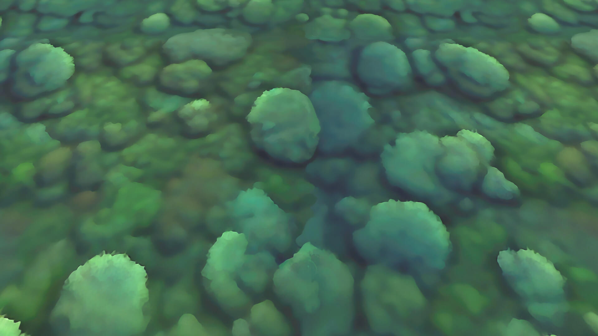 Hand Painted Textures - Vol 45 - Moss 3D Texture by oleekconder