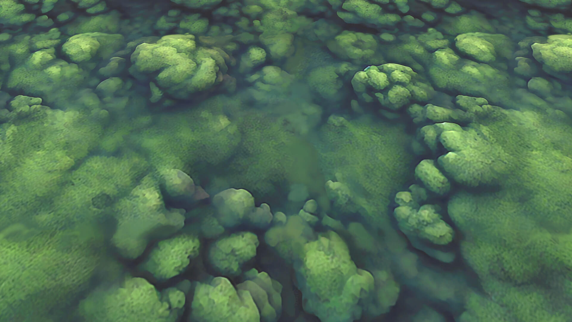 Hand Painted Textures - Vol 45 - Moss 3D Texture by oleekconder