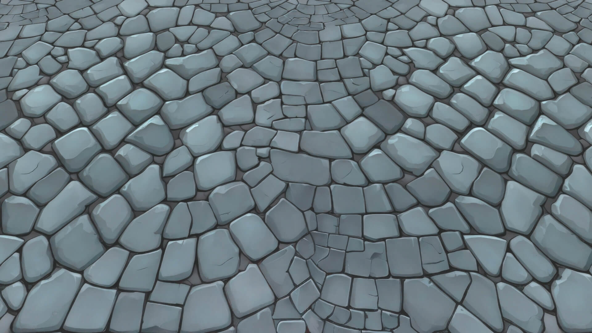 Hand Painted Textures – Vol 54 – Cobblestone - 3D Texture by oleekconder