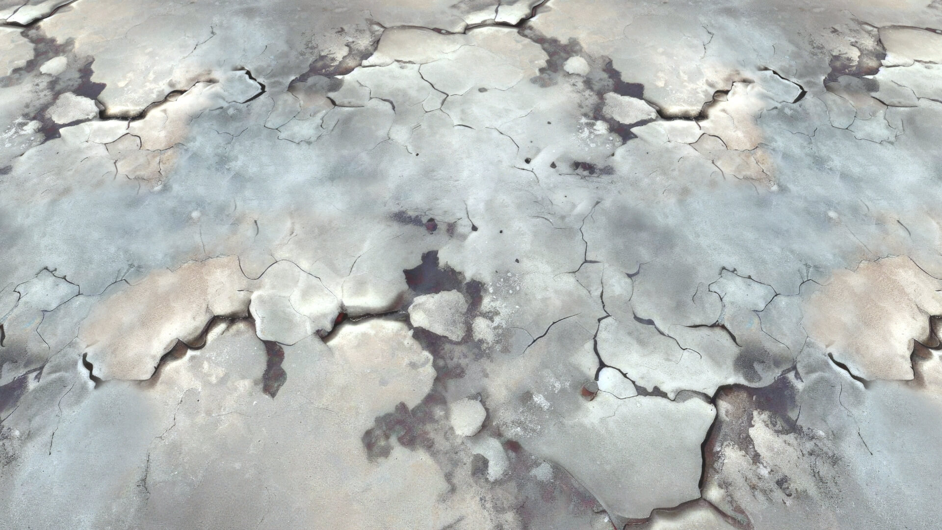 Hand Painted Textures – Vol 56 – Concrete - 3D Texture by oleekconder
