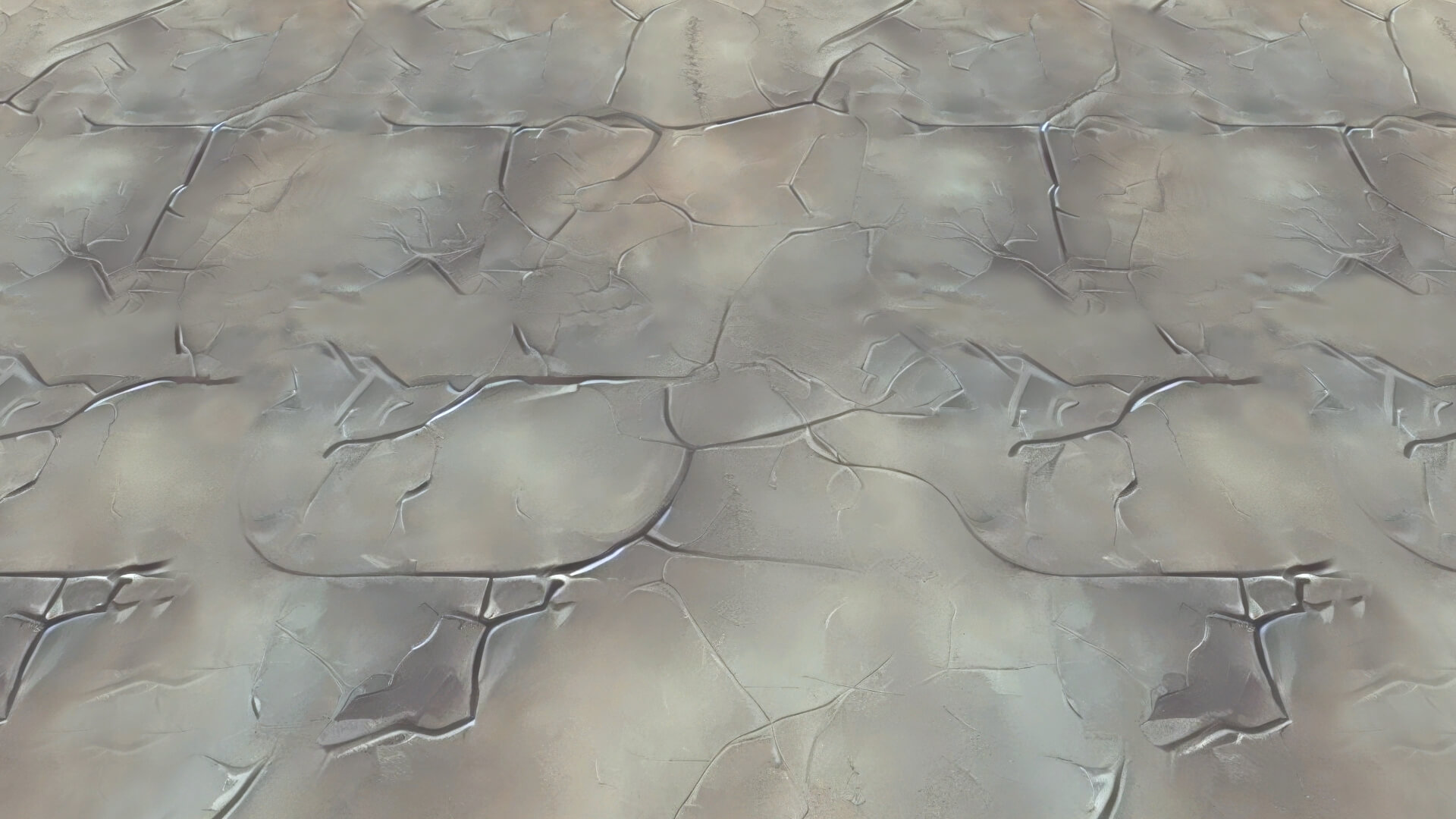 Hand Painted Textures – Vol 56 – Concrete - 3D Texture by oleekconder