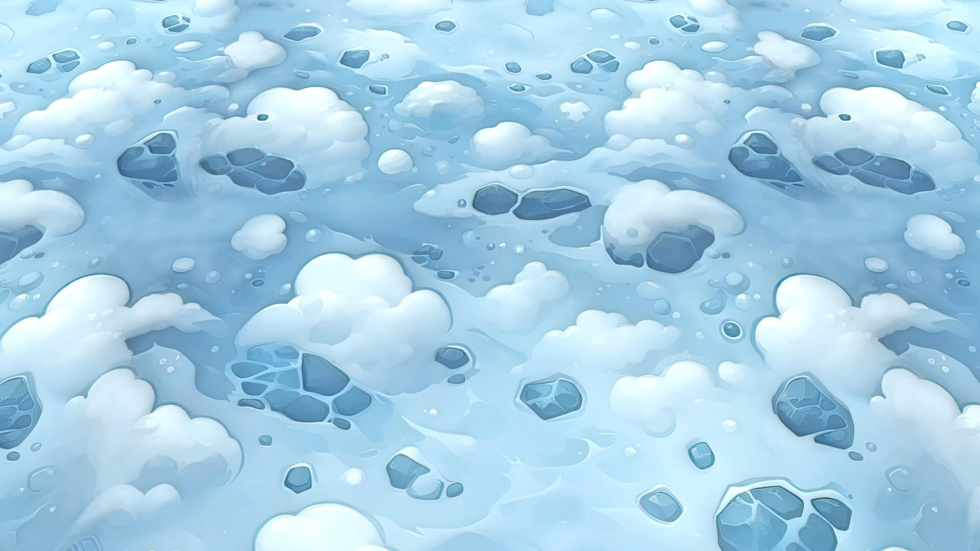 Hand Painted Textures - Vol 63 - Ice 3D Texture by oleekconder