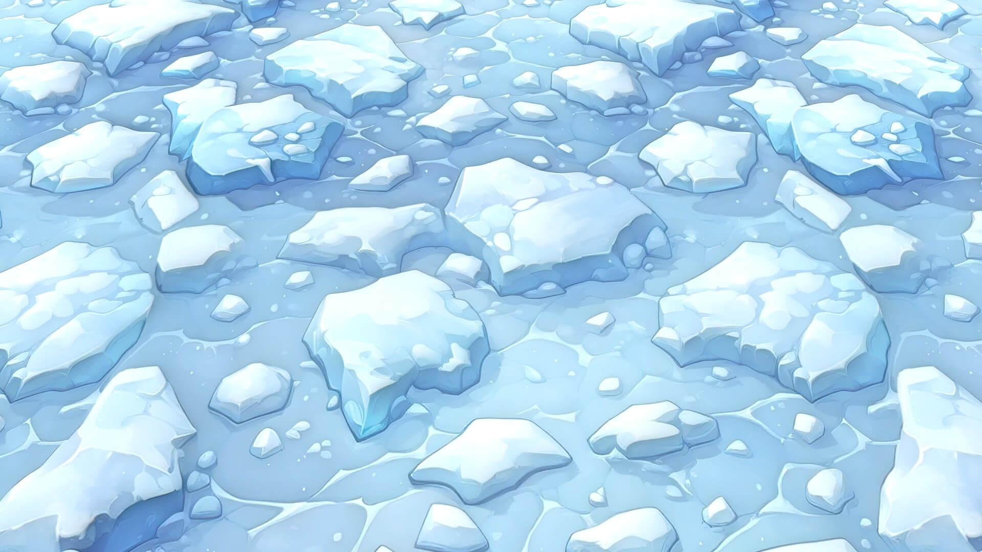 Hand Painted Textures - Vol 64 - Ice 3D Texture by oleekconder