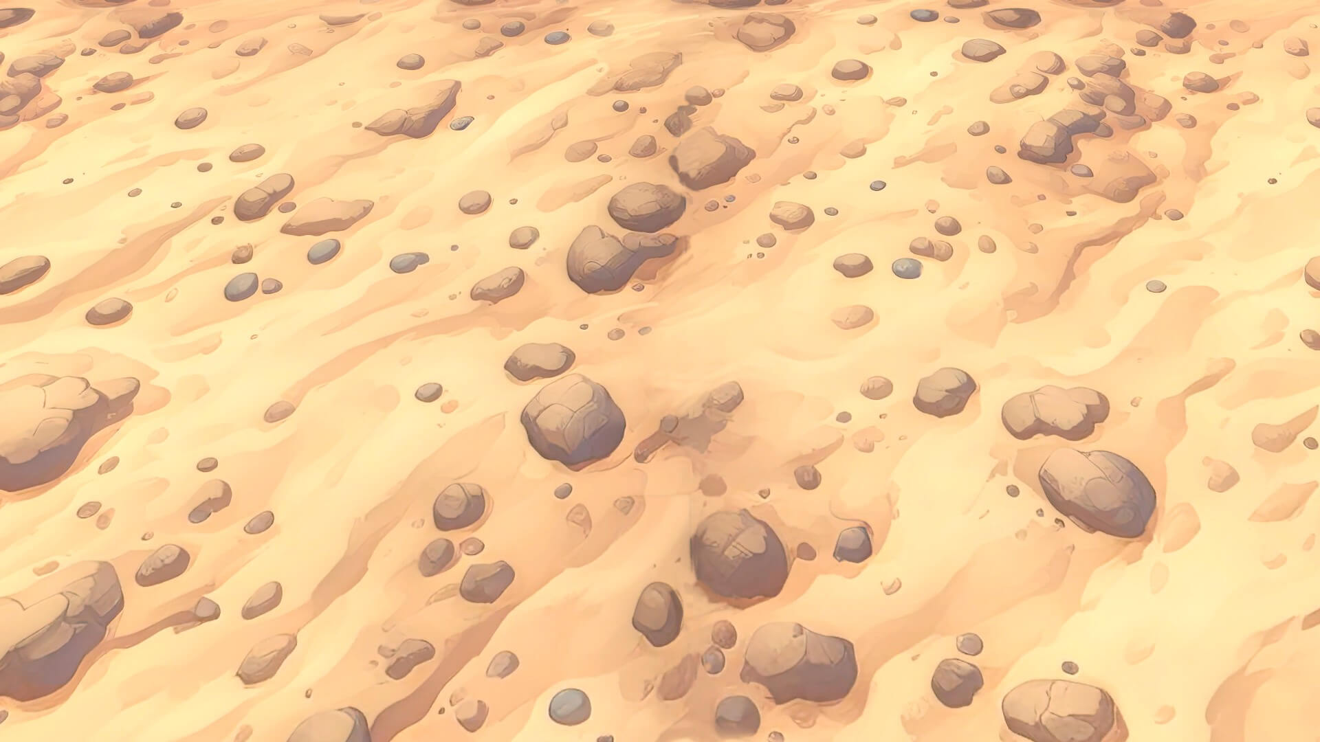 Stylized Textures – Vol 70 – Desert - 3D Texture by oleekconder