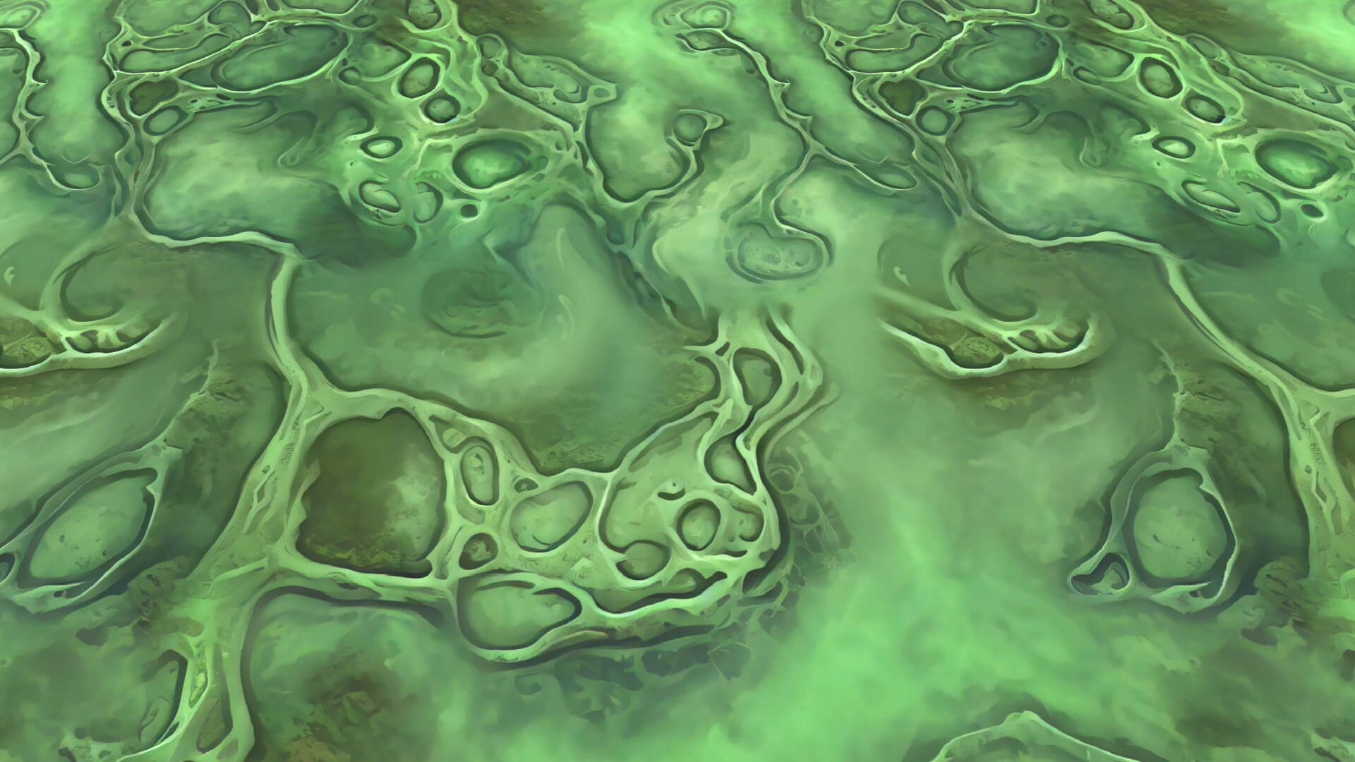 Hand Painted Textures – Vol 71 – Swamp - 3D Texture by oleekconder