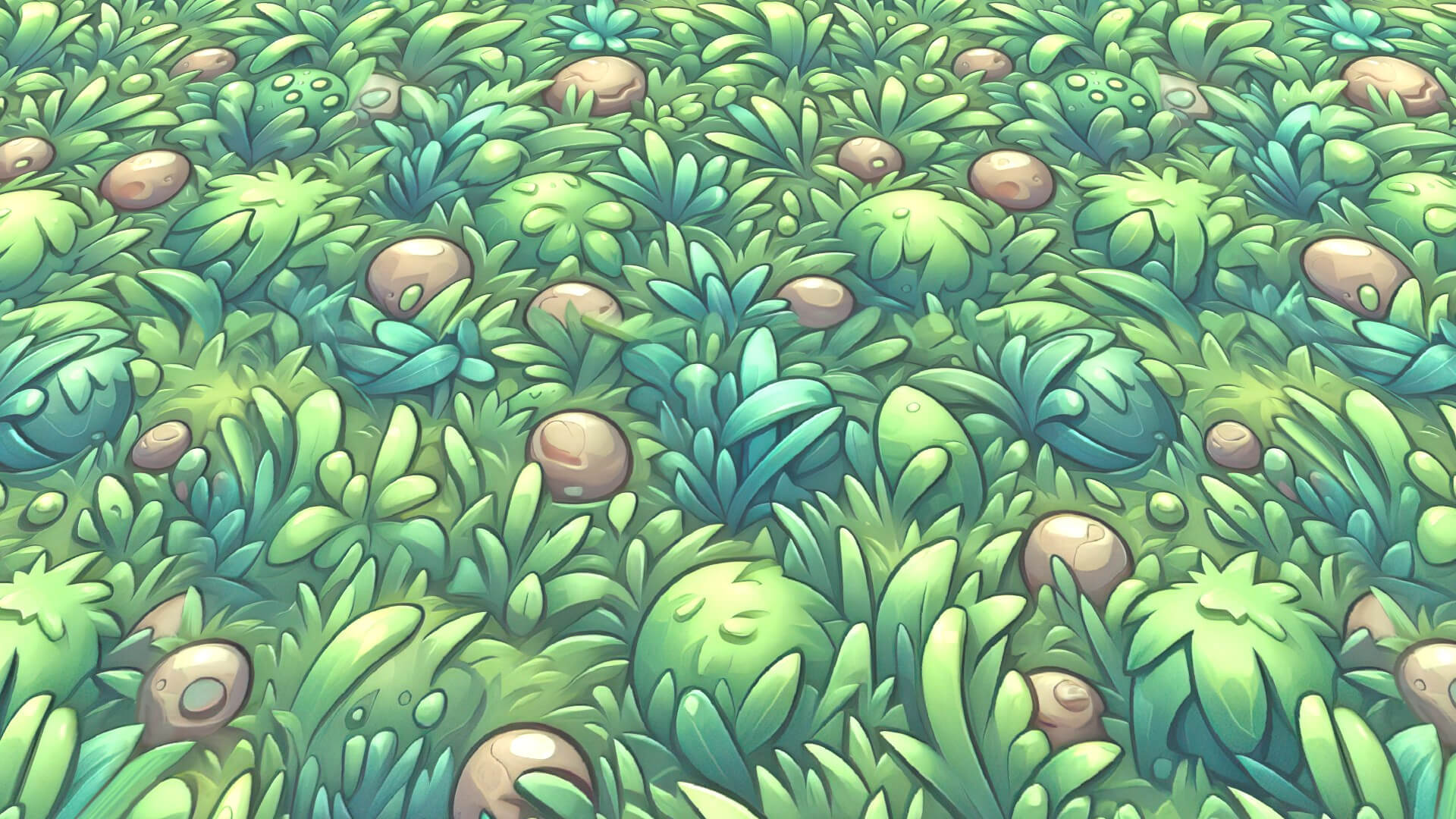 Hand Painted Textures – Vol 72 – Grass - 3D Texture by oleekconder