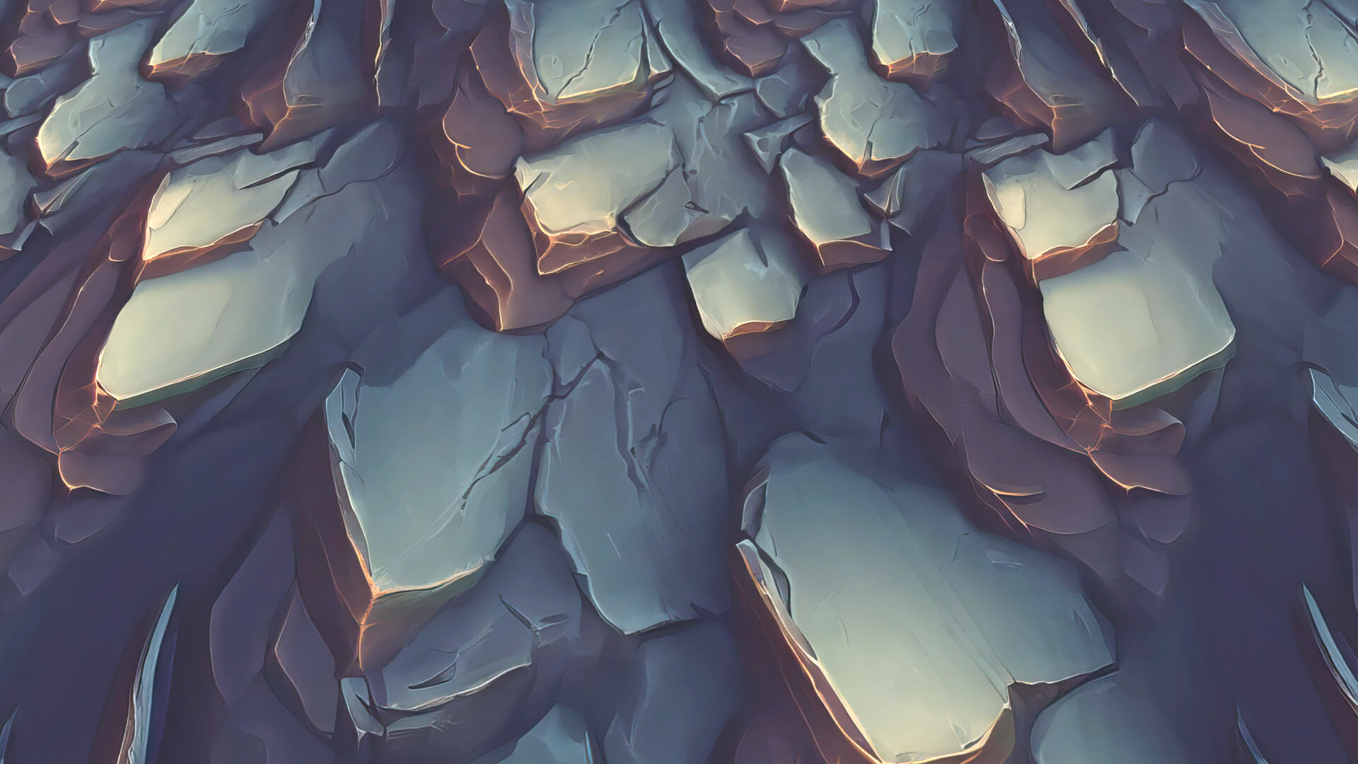 Hand Painted Textures – Vol 73 – Cliffs - 3D Texture by oleekconder