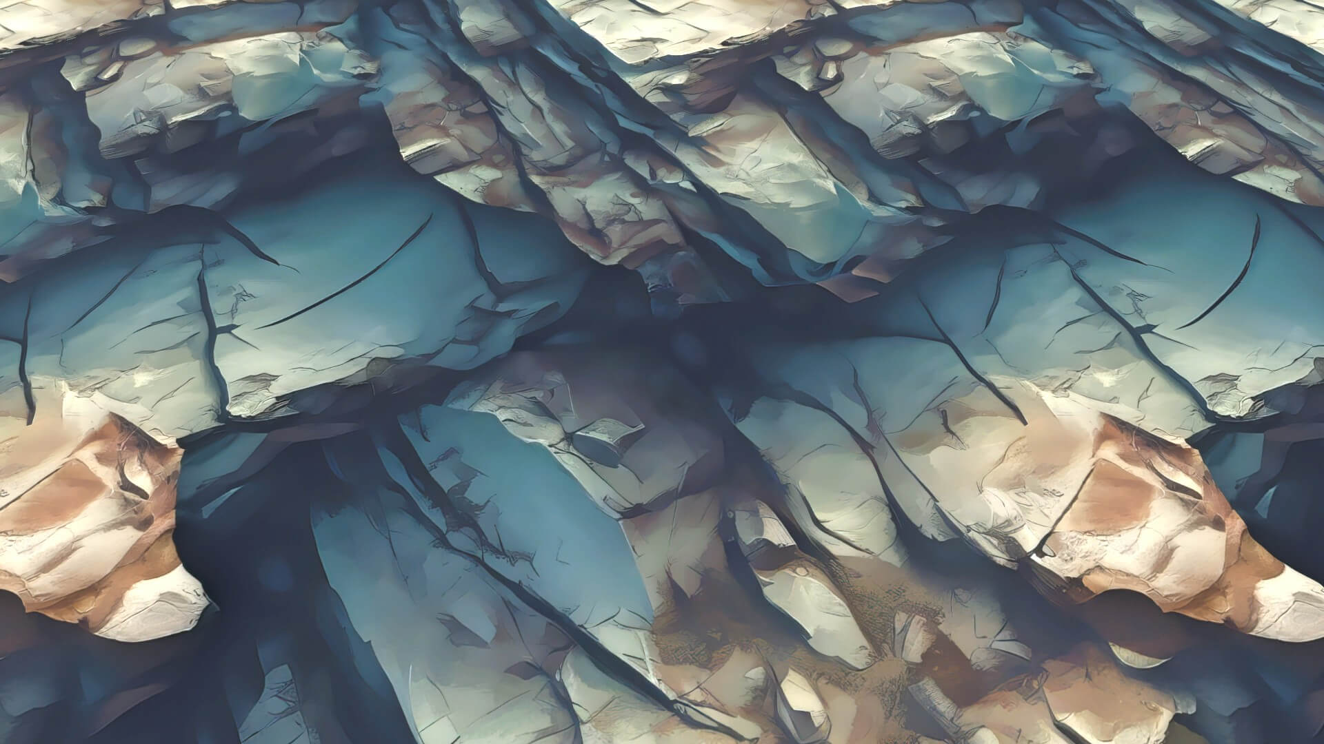 Hand Painted Textures – Vol 73 – Cliffs - 3D Texture by oleekconder