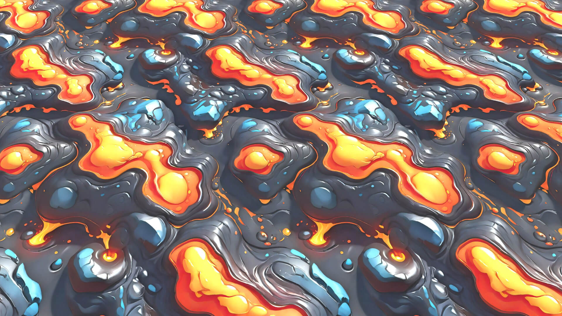 Hand Painted Textures – Vol 79 – Liquid - 3D Texture by oleekconder
