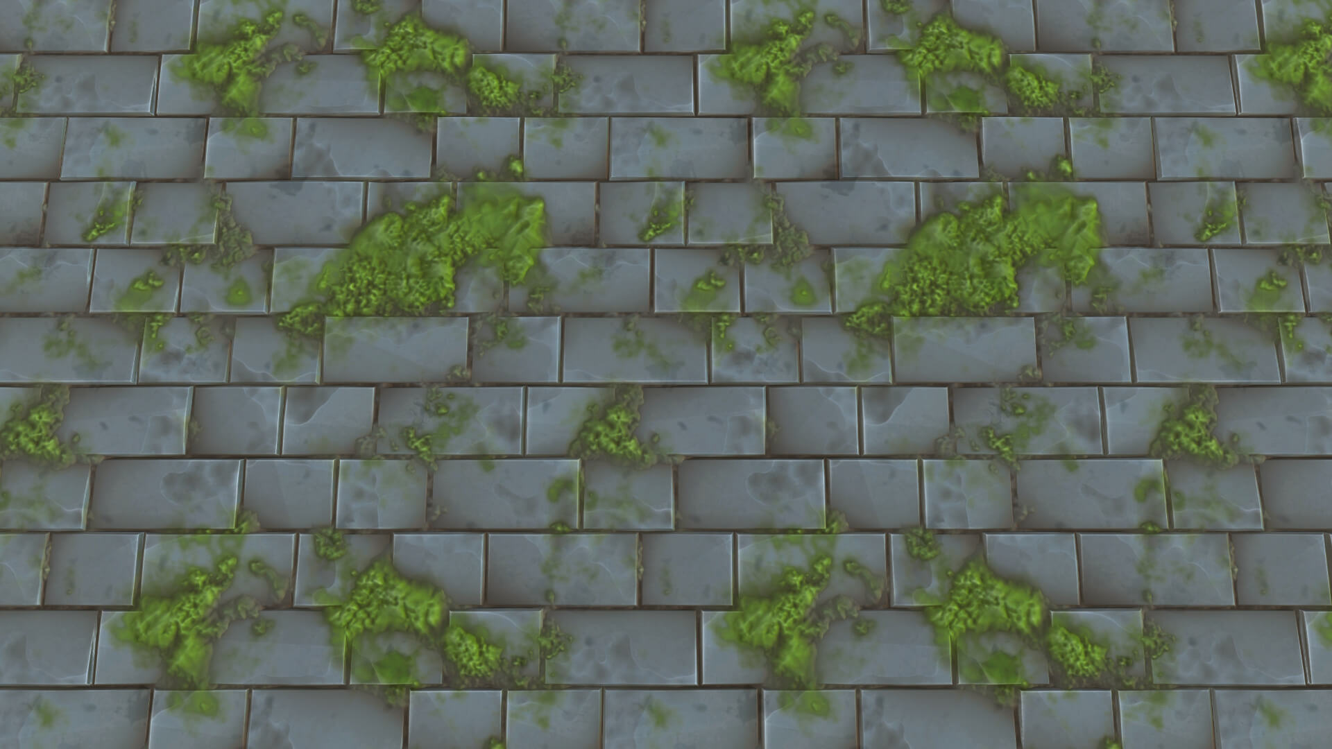 Hand Painted Textures - Vol 8 - Bricks 3D Texture by oleekconder