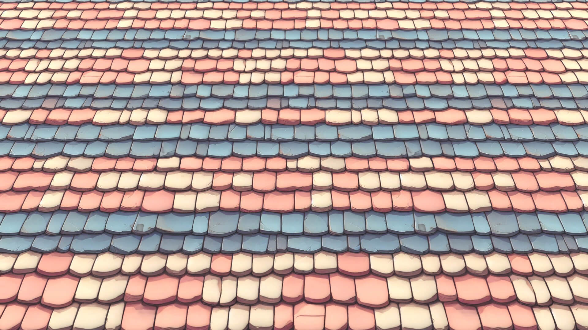 Hand Painted Textures – Vol 80 – Roof - 3D Texture by oleekconder