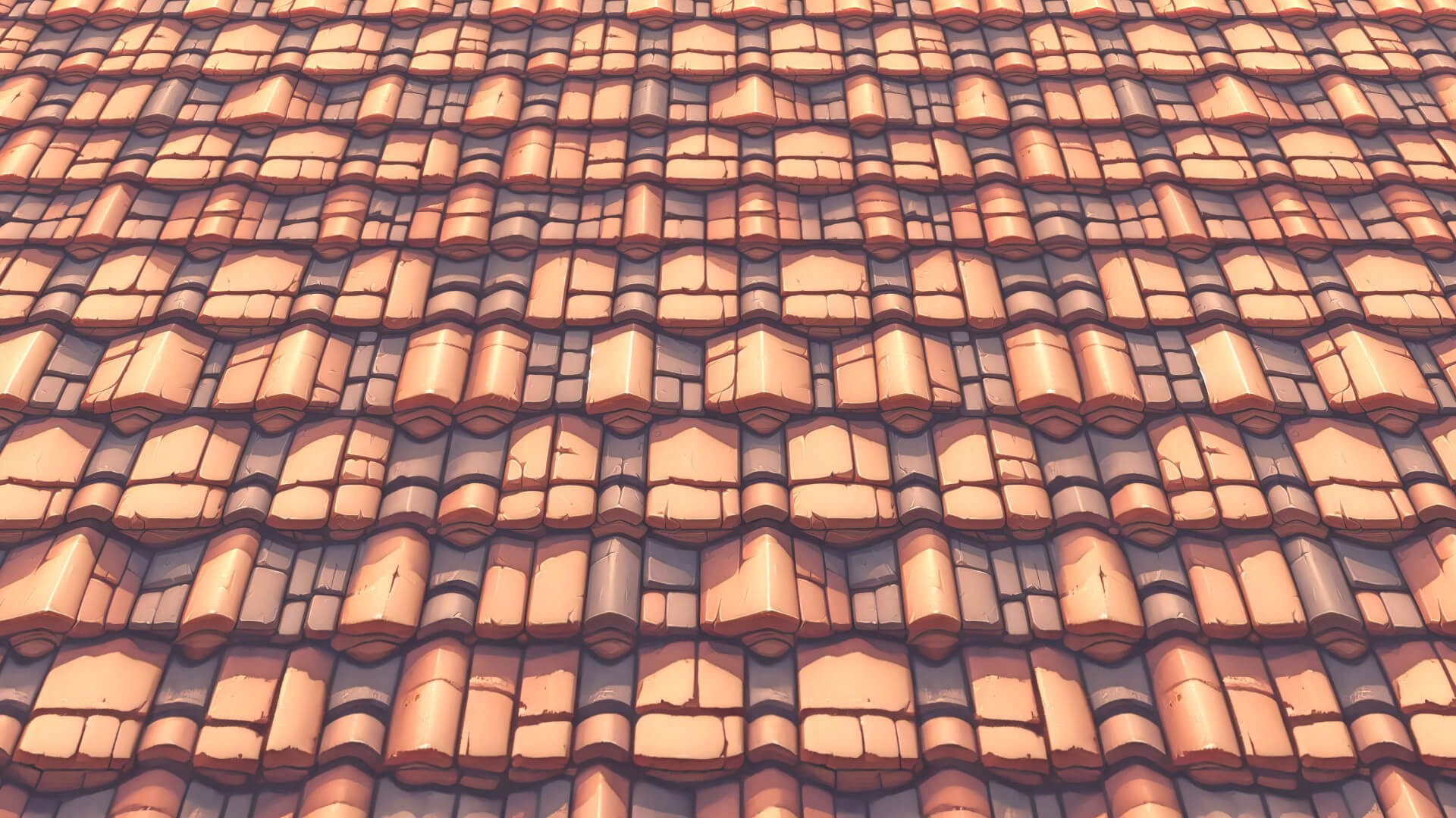 Hand Painted Textures – Vol 80 – Roof - 3D Texture by oleekconder