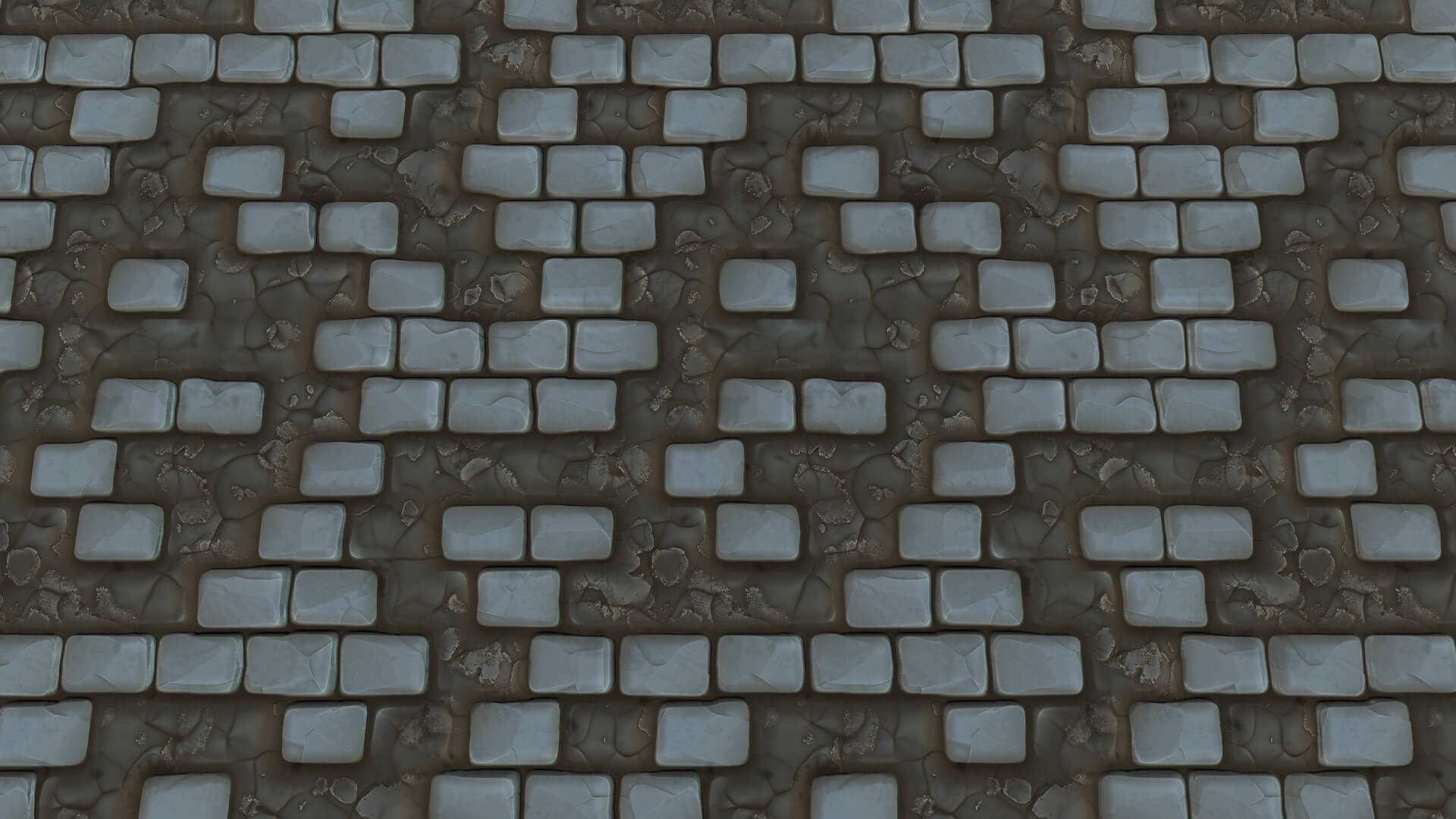 Stylized Textures - Vol 9 - Bricks 3D Texture by oleekconder