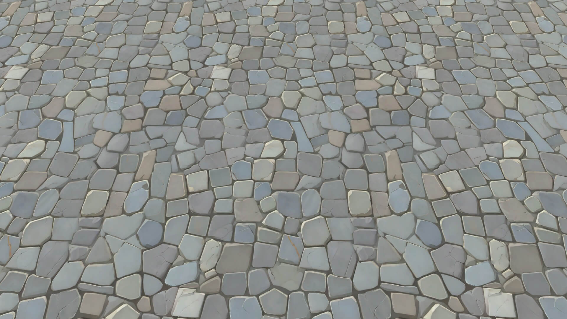 Hand Painted Textures – Vol 91 – Cobblestone - 3D Texture by oleekconder