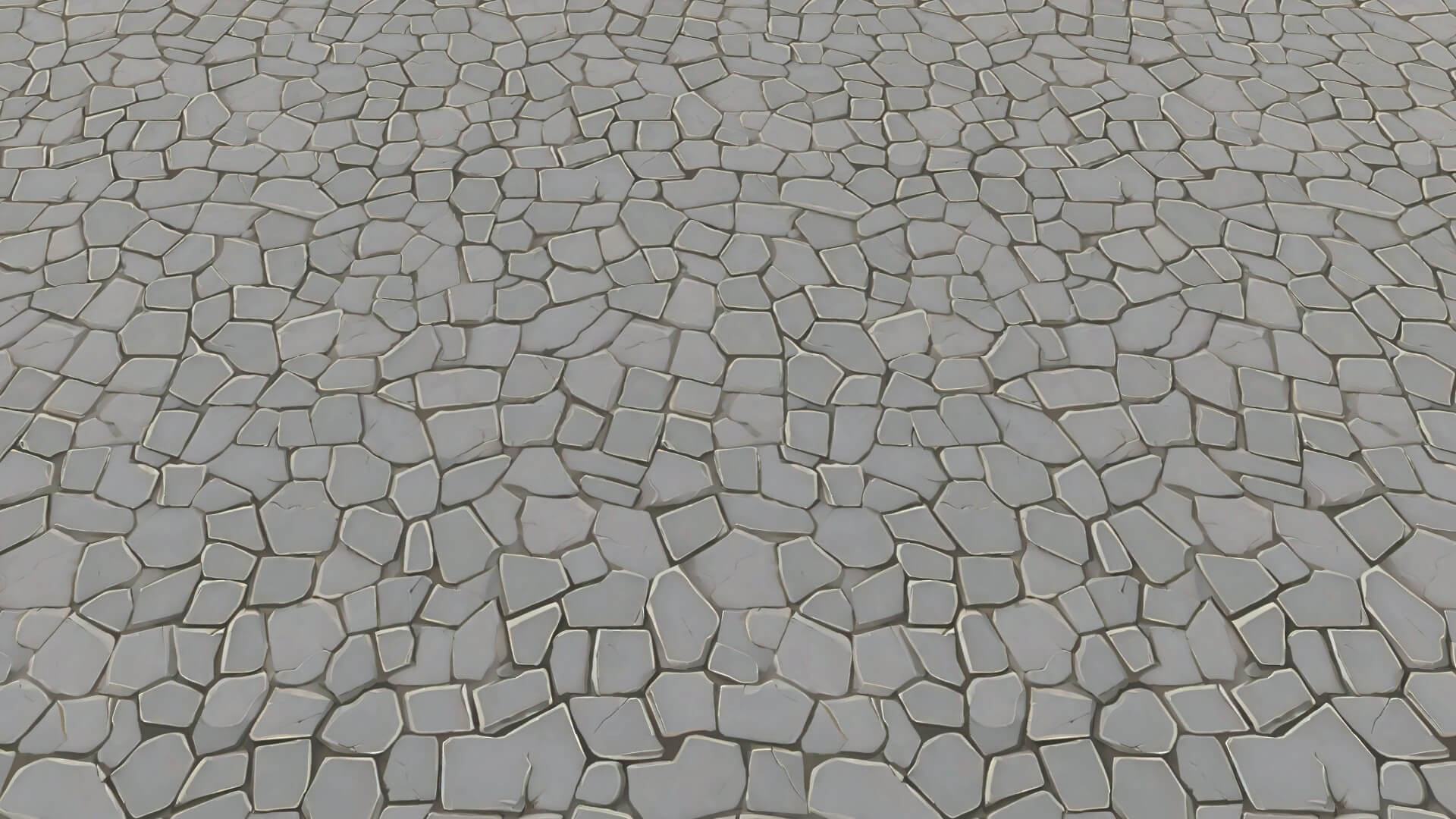 Hand Painted Textures – Vol 91 – Cobblestone - 3D Texture by oleekconder