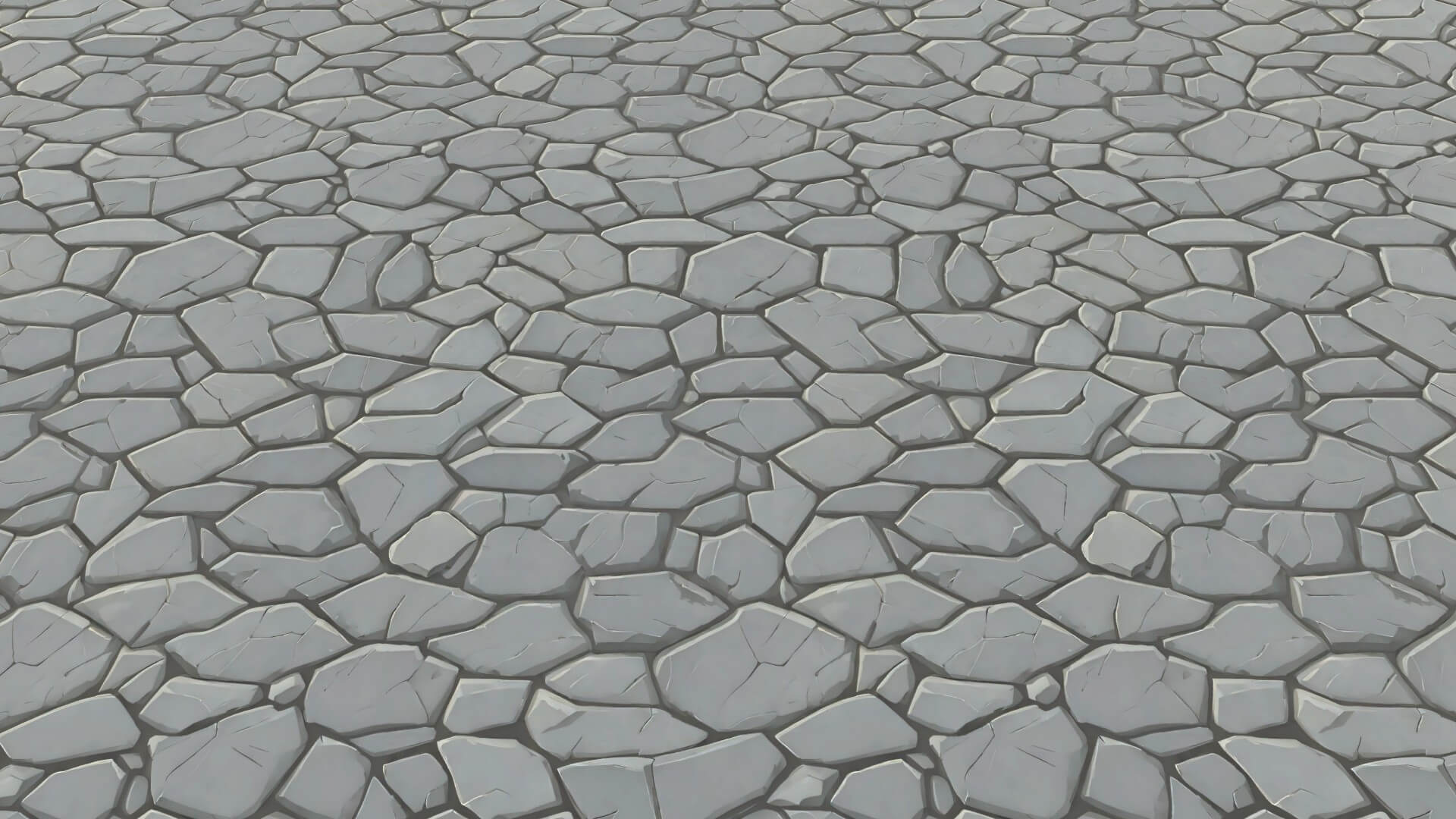 Hand Painted Textures – Vol 91 – Cobblestone - 3D Texture by oleekconder