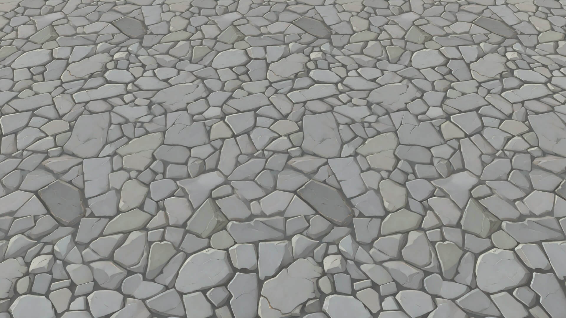 Hand Painted Textures – Vol 91 – Cobblestone - 3D Texture by oleekconder
