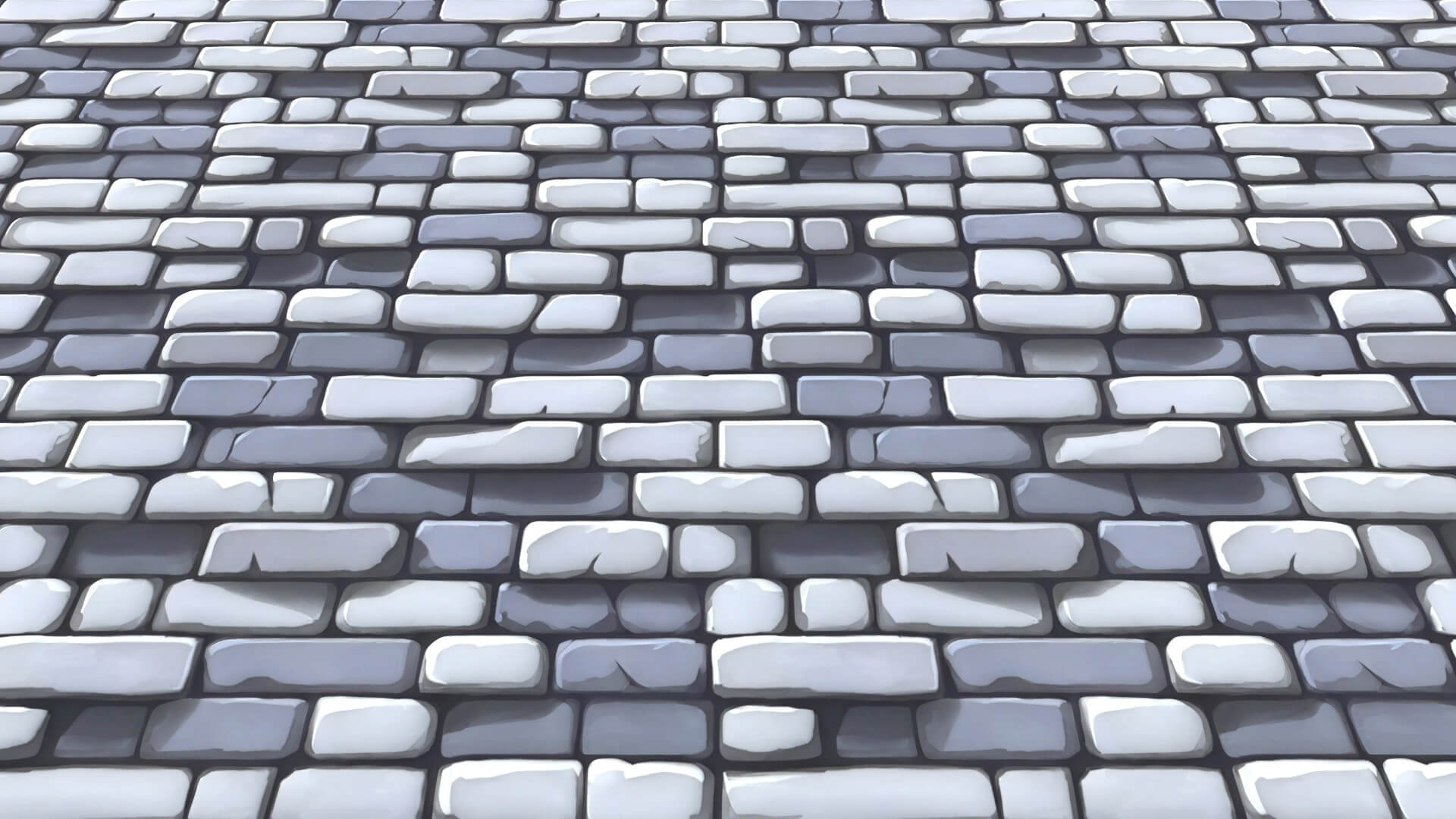 Hand Painted Textures – Vol 94 – Bricks - 3D Texture by oleekconder