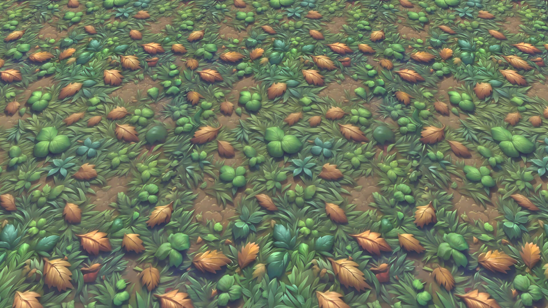 Stylized Textures – Vol 96 – Ground - 3D Texture by oleekconder