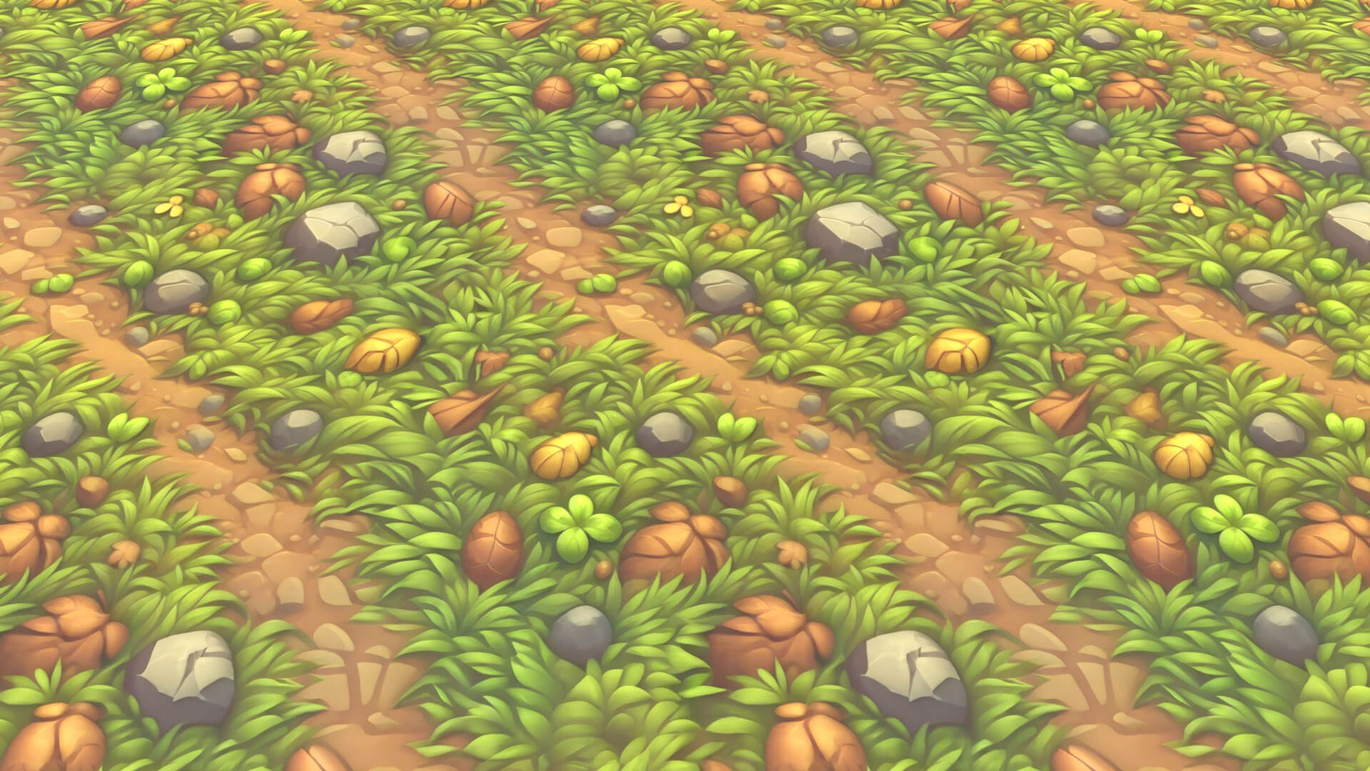 Stylized Textures – Vol 96 – Ground - 3D Texture by oleekconder