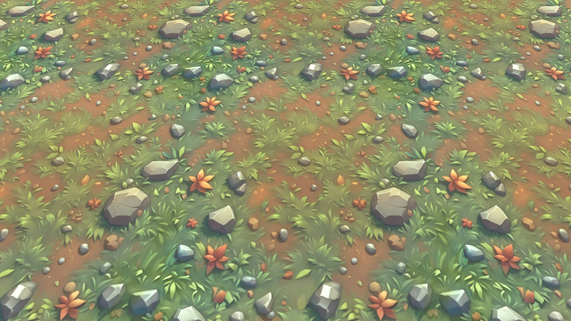 Stylized Textures – Vol 96 – Ground - 3D Texture by oleekconder