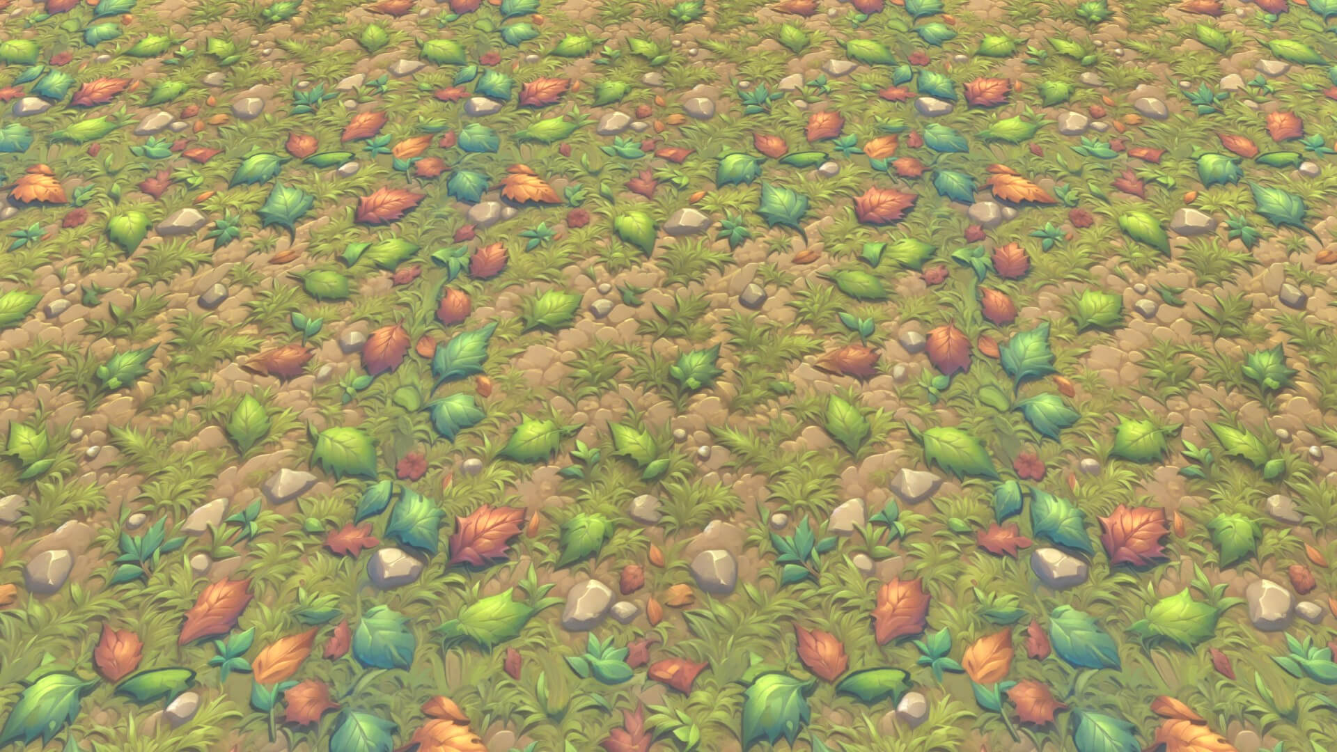 Stylized Textures – Vol 96 – Ground - 3D Texture by oleekconder