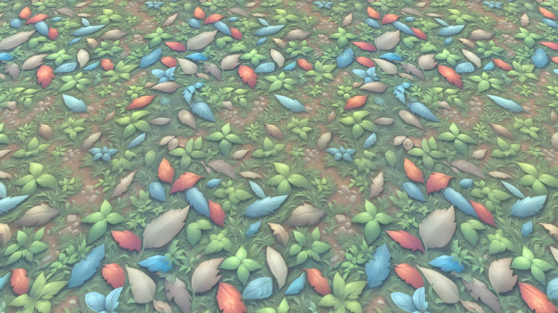 Stylized Textures – Vol 96 – Ground - 3D Texture by oleekconder