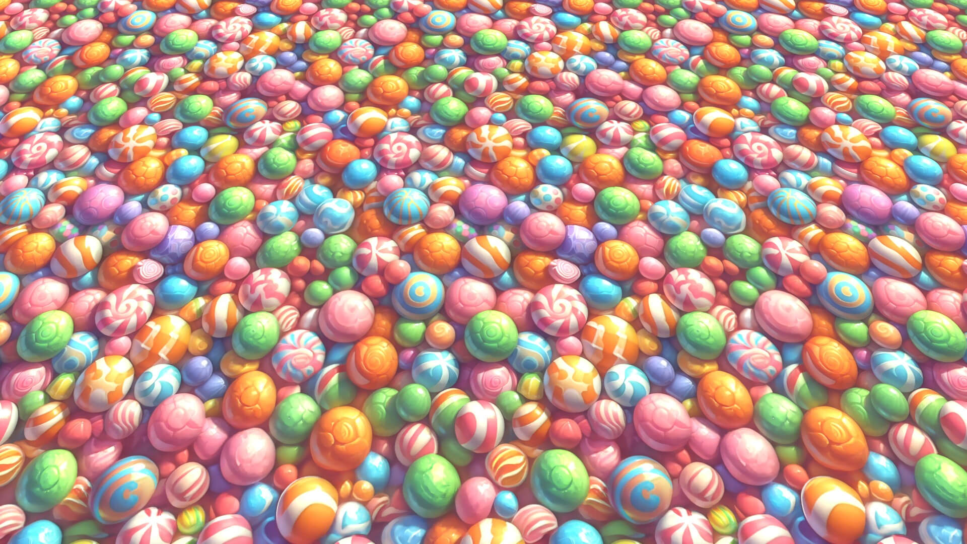 Hand Painted Textures – Vol 98 – Candies - 3D Texture by oleekconder