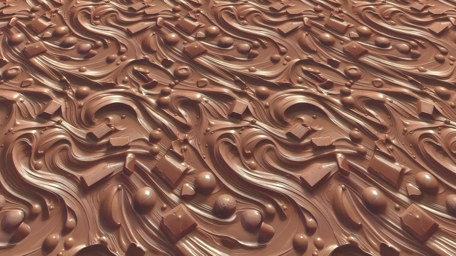 Hand Painted Textures – Vol 99 – Chocolate - 3D Texture by oleekconder