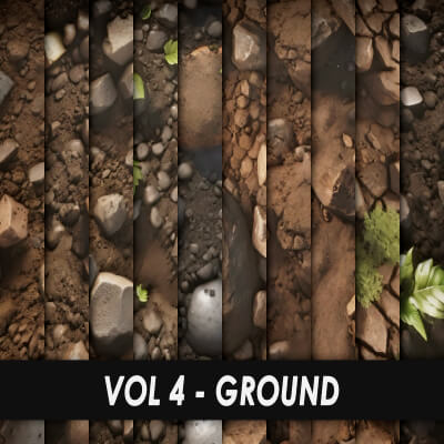 Realistic Textures – Vol 4 – Ground - 3D Texture by oleekconder