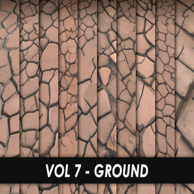 Realistic Textures – Vol 7 – Ground - 3D Texture by oleekconder