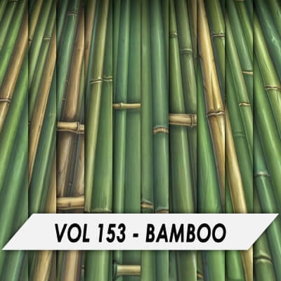 Stylized Textures – Vol 153 – Bamboo - 3D Texture by oleekconder
