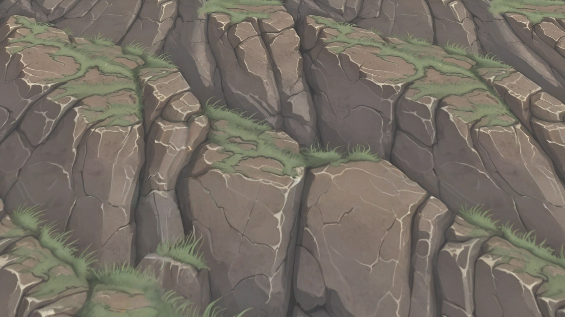 Stylized Textures – Vol 156 – Cliffs - 3D Texture by oleekconder