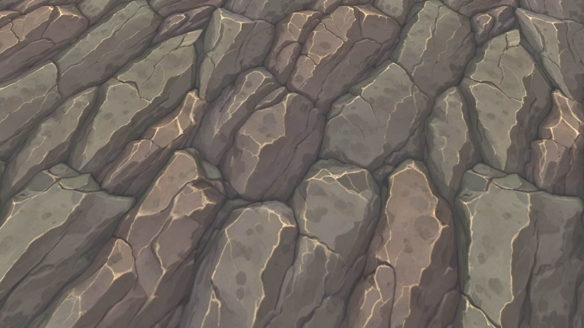 Stylized Textures – Vol 156 – Cliffs - 3D Texture by oleekconder