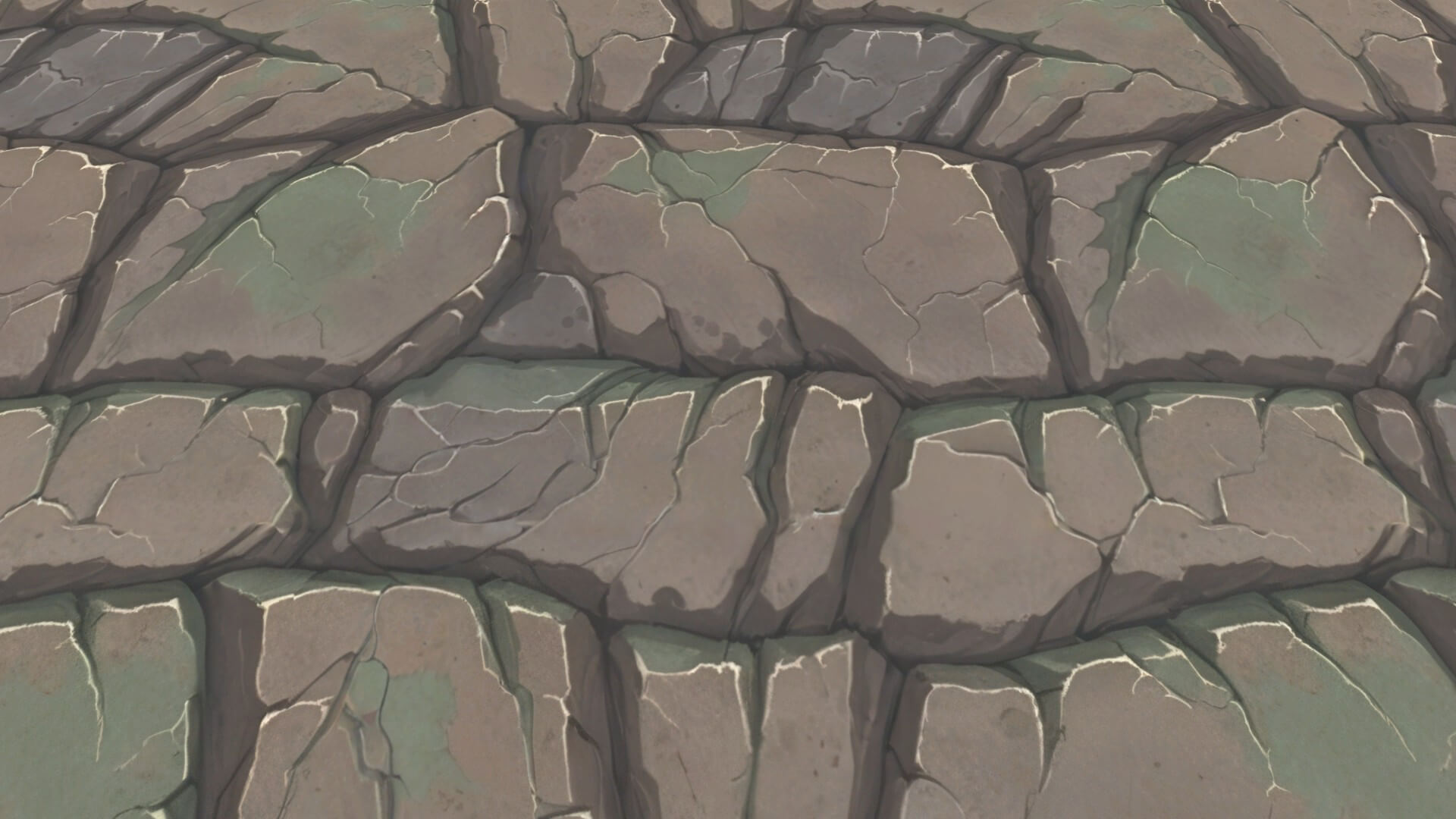 Stylized Textures – Vol 156 – Cliffs - 3D Texture by oleekconder