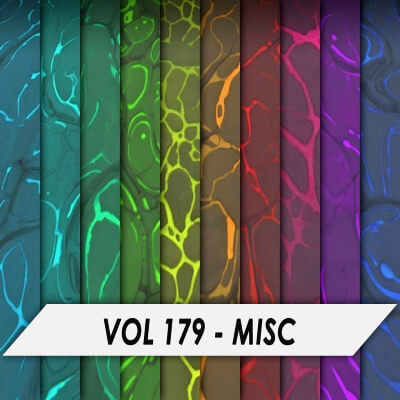 Stylized Textures Vol 179 Misc - 3D Texture by oleekconder