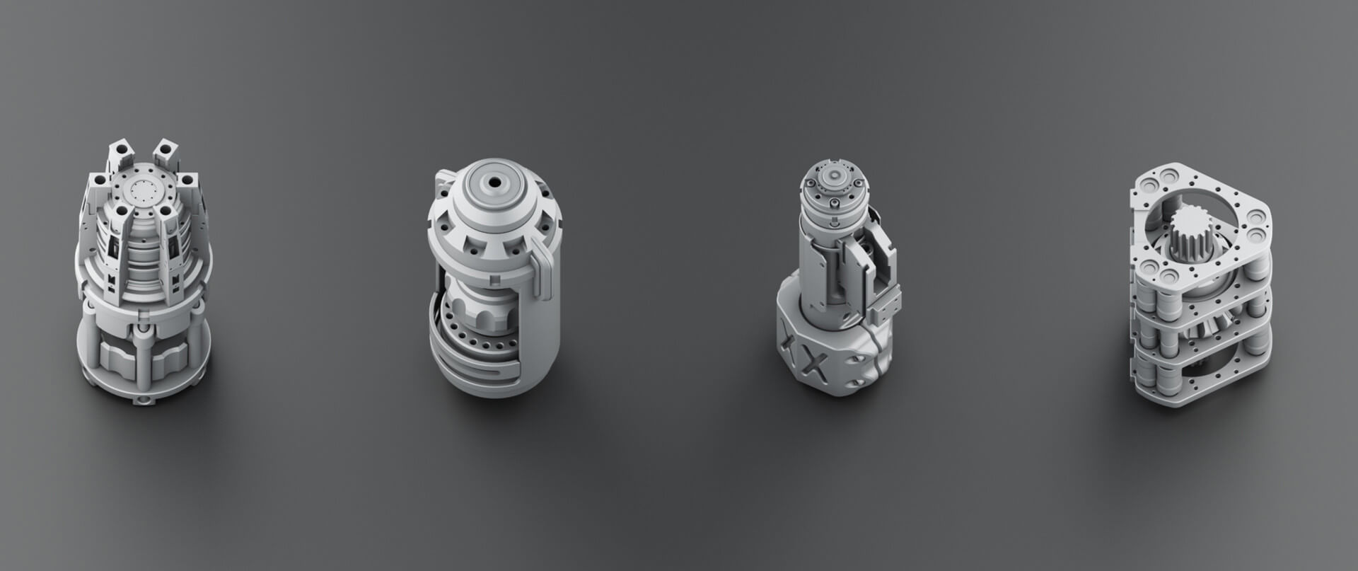 Hard Surface Kitbash Vol 3 3D Render, Digital Art by OlegUshenok