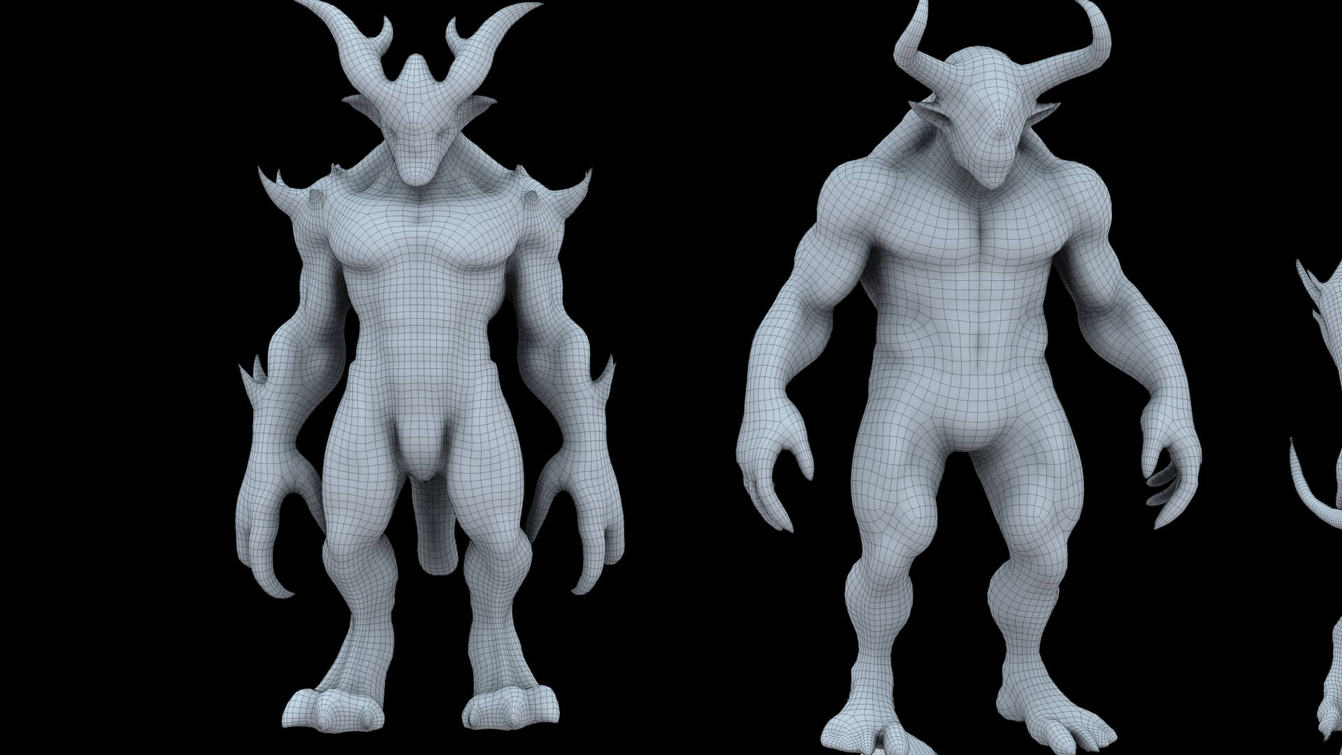 Primal Demons IMM Brush for Zbrush - 3D Model by Oleksandr Vilchynskyi
