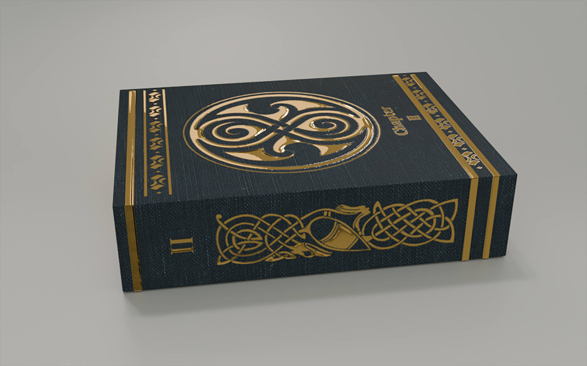 Ancient Book - 3D Model by oliviaart