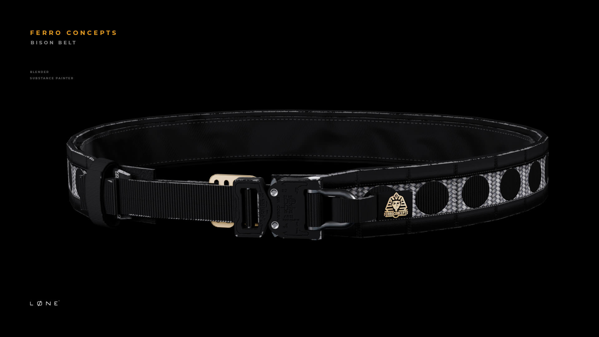 Ferro Concepts Bison Belt - 3D Model by OlivierOGrady