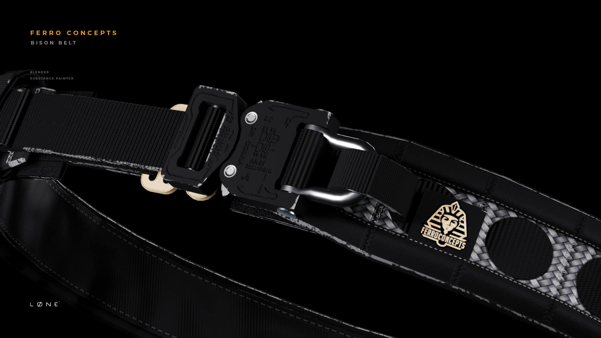 Ferro Concepts Bison Belt - 3D Model by OlivierOGrady