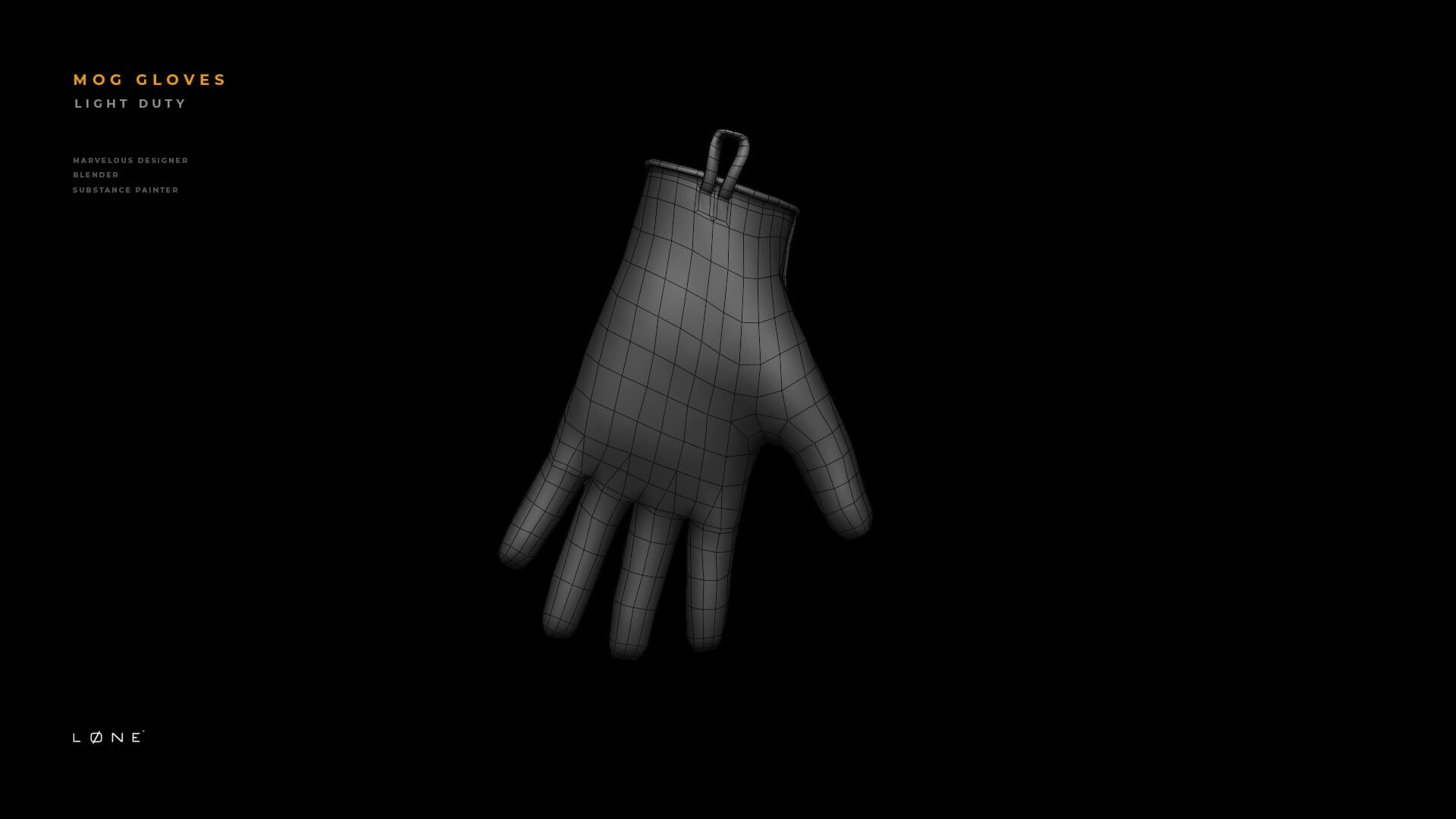 Mog Light Duty Gloves - 3D Model by OlivierOGrady