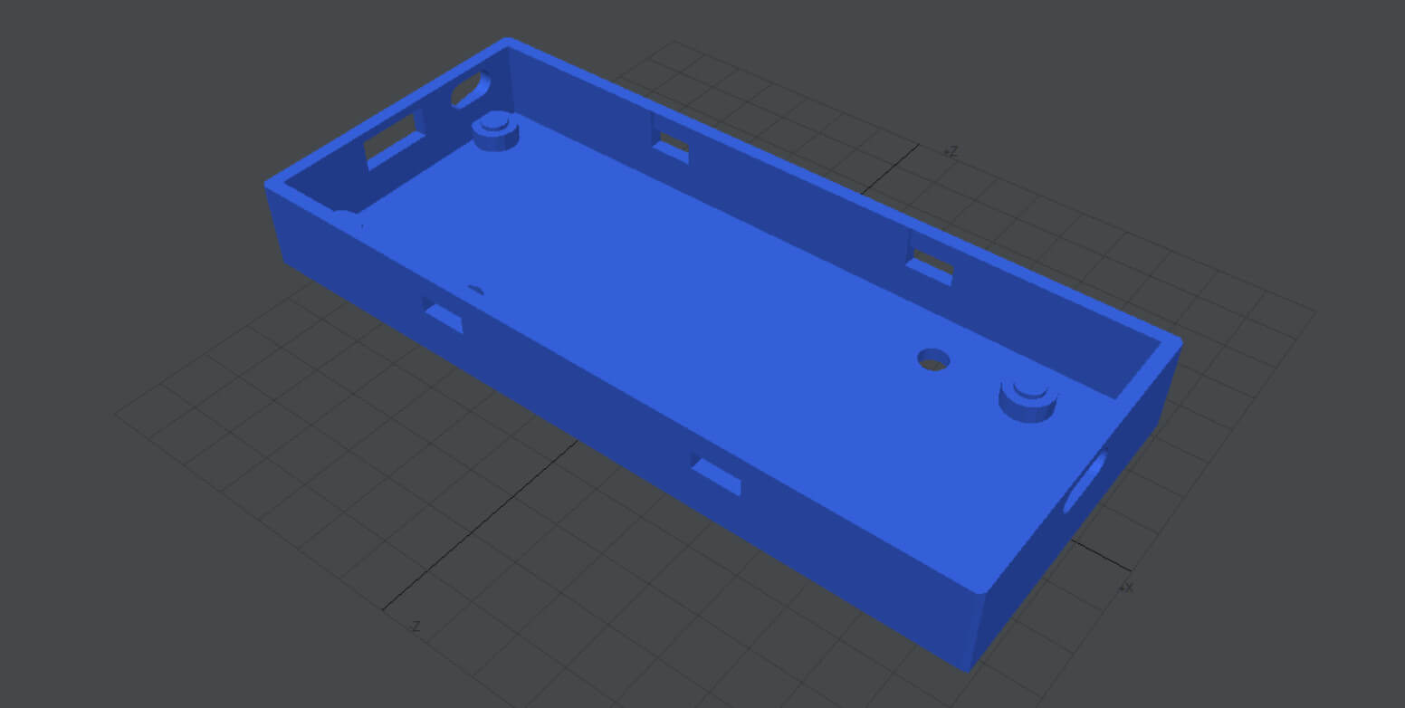 Sonoff Compatible 1-Channel Switch Case 3D Print Model by ollli3d